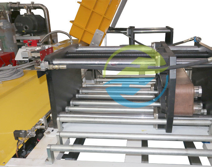 การตรวจสอบการรั่ว 2 สถานี เครื่องแลกเปลี่ยนความร้อนแผ่น ระบบตรวจสอบการ ...